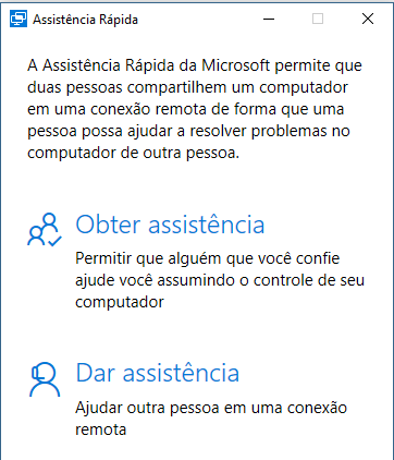 Quick Assist (Assistência rápida). – Gabriel Luiz