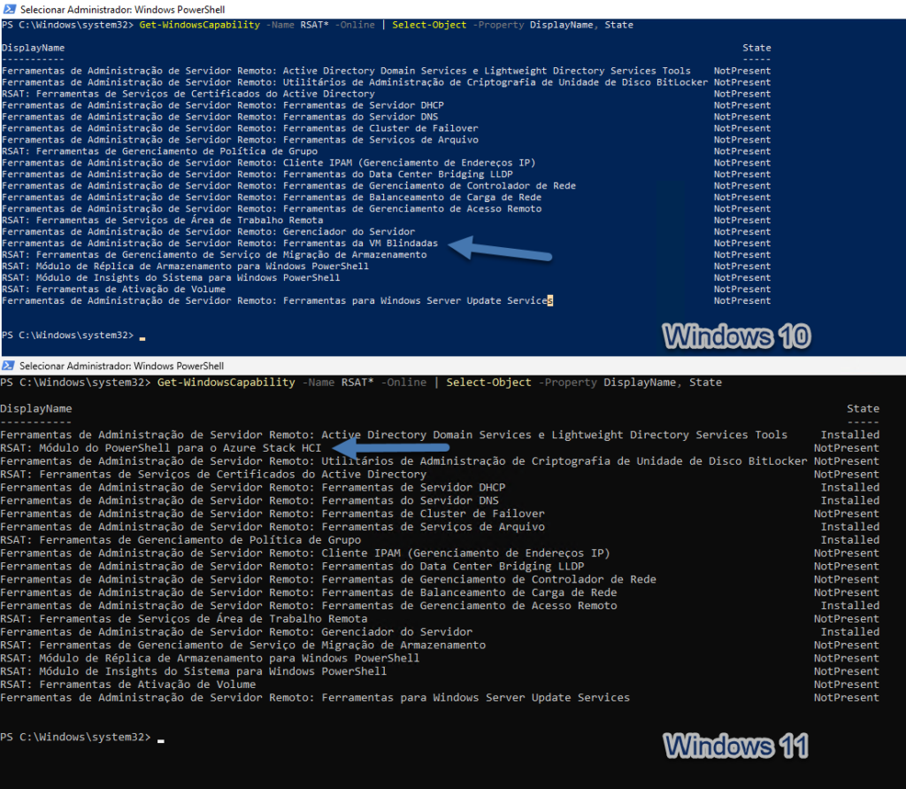 Instale o RSAT no Windows 10 e 11 pelo Powershell – Gabriel Luiz